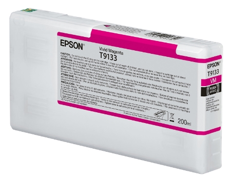 EPSON UltraChrome HDX Ink for P5000 - Vivid Magenta (200 mL) - T913300 ...
