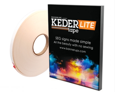 LexJet Adhesive Backed SEG Keder Tape Lite | LexJet